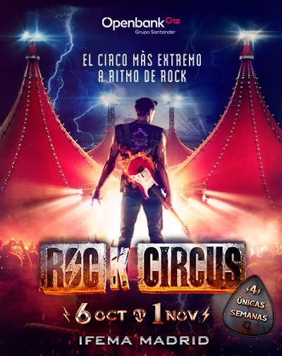 Rock Circus en Madrid | Entradas El Corte Inglés