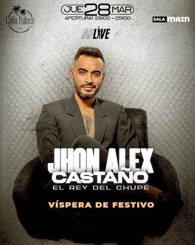 Concierto Jhon Alex Castaño en Barcelona | Entradas El Corte Inglés
