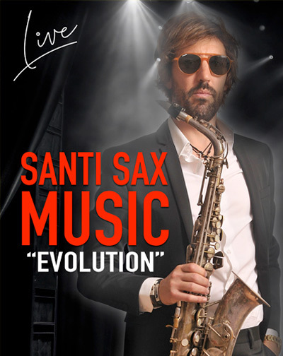 Concierto Santi Sax Music - Evolution en Madrid | Entradas El Corte Inglés